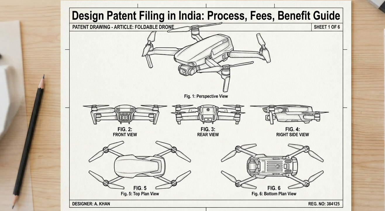 Design Patent Filing in India: Process, Fees, Benefit Guide
